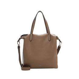 Shopper SURI FREY "Shopper SFY Henny", Damen, Gr. B/H/T: 45cm x 36cm x 17cm 0, grau (taupe 900), Polyurethan, Taschen Shopper