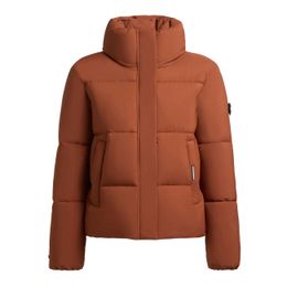 Winterjacke Khujo "Winterjacke Rinja2 Matt", Damen, Gr. M, braun (russet braun), Obermaterial: 100% Polyester PES. Obermaterial: Futter: 100% Nylon NY. 100% Polyester PES., Jacken Winterjacke