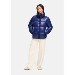Winterjacke Marikoo "Marikoo Hazalee Damen Winter Herbst Stepp Jacke N071", Damen, Gr. XL, blau (navy), Obermaterial: 100% Polyester PES., Jacken Winterjacke