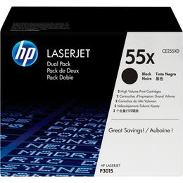 HP Tonerpatrone "HP original Toner 55 Gr&ouml;&szlig;e A+X Farbe: schwarz/black", schwarz (schwarz 3), Tonerpatronen, Tonerpatrone