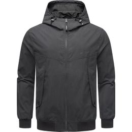Outdoorjacke Ragwear "Outdoorjacke Tyller", Herren, Gr. L, schwarz, Obermaterial: 74% Baumwolle CO. 26% Nylon NY. Obermaterial: Futter: 100% Polyester PES., Jacken Outdoorjacke
