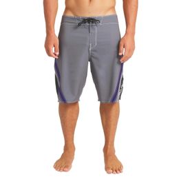 Boardshorts Billabong "Fluid 2K Pro 21", Herren, Gr. 32(M), pewter, Obermaterial:90% Microfaser, 10% Elasthan;, Hosen Boardshorts