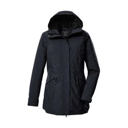 Parka Killtec "KOW 19 WMN PRK", Damen, Gr. 48, schwarz, Obermaterial: 100% Polyester;Futter: 100% Polyester;F&uuml;llung: 100% Polyester, Jacken Parka, Wasserdichter, atmungsaktiver Damenparka mit verstellbarer Kapuze