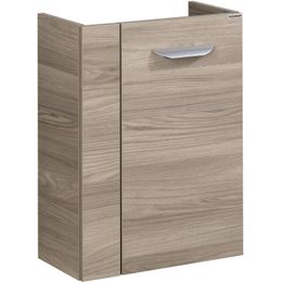 Waschbeckenunterschrank Fackelmann "SBC", beige (steinesche), B:44cm H:60cm T:24,3cm, Schr&auml;nke, Waschbeckenunterschrank, Badm&ouml;bel f&uuml;r G&auml;ste-WC, Breite ca. 45 cm