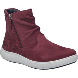 Stiefelette Josef Seibel "Megan 12, plum", Damen, Gr. 39, lila (plum), Obermaterial: 100% Rindsleder Leather cow., Schuhe Stiefelette