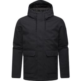 Winterjacke Ragwear "Winterjacke Mr Them", Herren, Gr. XL, schwarz (schwarz25), Obermaterial: 100% Polyester PES. Obermaterial: Futter: 100% Polyester PES. 100% Polyester PES., Jacken Winterjacke