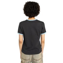 T-Shirt Element "Second Nature Ringer", Damen, Gr. L, off schwarz, Obermaterial: 100% Walkfrottier;, Shirts T-Shirt
