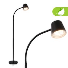 Briloner Leuchten Stehlampe "Cielo Stehleuchte", schwarz (wei&szlig;, neutral), Leuchten, Stehlampe
