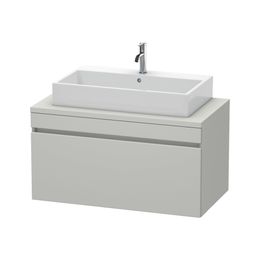 Duravit Waschtischunterschrank DuraStyle 100x54,8cm, betongr ma, f Kons, 1 Auszug (DS531400707)