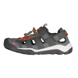 Outdoorsandale Trollkids "KIDS KRISTIANSAND SANDAL XT", M&auml;dchen, Gr. 36, anthrazit, orange, Synthetik, Schuhe Outdoorsandale