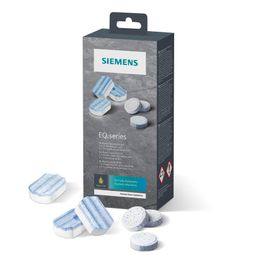 Siemens Entkalker "TZ80003A", wei&szlig; (wei&szlig;, blau), 26 Stk., Reinigungsmittel, f&uuml;r Kaffeevollautomaten, Entkalker