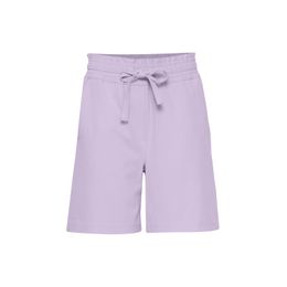Sweatshorts oxmo "Sweatshorts OXDaniella", Damen, Gr. 36, N-Gr, lila (lila rose), Obermaterial: 64% Polyester PES. 32% Viskose CV. 4% Elasthan EL., Hosen Sweatshorts