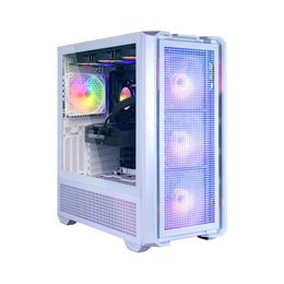 Cougar Gaming-PC "MX600 WT 7929 AMD Ryzen 7 9700X 32GB DDR5 1TB SSD RTX 5070", wei&szlig;, Microsoft Windows 11 Home (64 Bit), 32 GB RAM 1.000 GB SSD, Desktop-PCs, Windows 11, DDR5 RAM, Wasserk&uuml;hlung, Gaming-PC