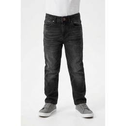 5-Pocket-Jeans Cars Jeans "Jeans Scott", Jungen, Gr. 9 (128), N-Gr, schwarz (schwarz used), Denim/Jeans, Obermaterial: 99% Baumwolle, 1% Elasthan, Abriebeffekte, loose fit normal, Jeans 5-Pocket-Jeans