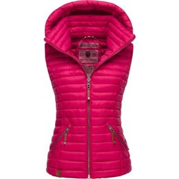 Steppweste Navahoo "Steppweste Shadaa", Damen, Gr. XS, pink (fuchsia), Obermaterial: 100% Nylon NY. Futter: 100% Polyester PES. 100% Polyester PES., Westen Steppweste