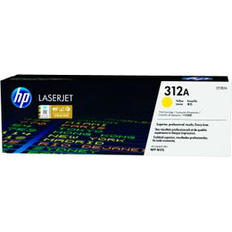 HP Tonerkartusche "HP original Toner 312 Gr&ouml;&szlig;e A+X Farben: B/C/M/Y", gelb, Tonerpatronen, Tonerkartusche