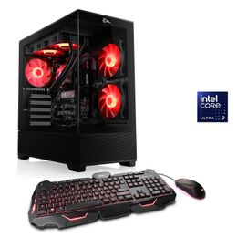 CSL Gaming-PC "AeroVision V24351", schwarz, Microsoft Windows 11 Home (64 Bit), 32 GB RAM 1.000 GB SSD, Desktop-PCs, Gaming-PC