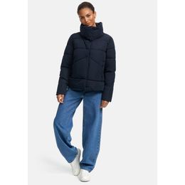 Winterjacke Marikoo "Marikoo Jalliaa Damen Winterjacke N022", Damen, Gr. 3XL, blau (navy), Obermaterial: 100% Polyester PES., Jacken Winterjacke