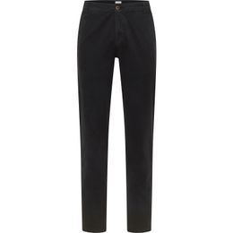 5-Pocket-Hose Mustang "Herren Style Daytona Chino", Herren, Gr. 30, L&auml;nge 30, schwarz (3328 braun), Twill, 97% Baumwolle, 3% Elasthan, unifarben, slim fit, Hosen 5-Pocket-Hose