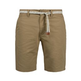 Chinoshorts Blend "Chinoshorts BHRagna", Herren, Gr. XXL, N-Gr, braun (lead gray), Obermaterial: 100% Baumwolle CO., Hosen Chinoshorts