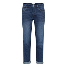 Comfort-fit-Jeans Casual Friday "Comfort-fit-Jeans CFKarup", Herren, Gr. 36, L&auml;nge 34, blau (denim mid blau), Obermaterial: 66% Baumwolle CO. 33% Baumwolle CO recyc.. 1% Elasthan EL., Hosen Comfort-fit-Jeans