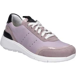 Sneaker Josef Seibel "Giulietta 01, viola-multi", Damen, Gr. 42, lila (viola, multi), Obermaterial: 100% Rindsleder Leather cow., Schuhe Sneaker