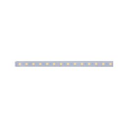 Paulmann LED-Streifen "MaxLED 500 Stripe 1m IP44 Cover 2700K-6500K 7W 24V Silber Kunststoff", silber (silberfarben), Flammen 1 Stk., Lichterketten, TunableWhite, LED-Streifen