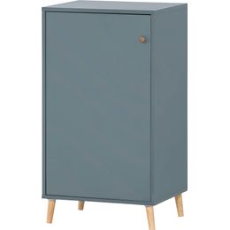 Aktenschrank Schildmeyer "Serie 500", blau (fjord), B:50,9cm H:92,6cm T:41cm, FSC-zertifizierter Holzwerkstoff, Schr&auml;nke, Aktenschrank, Breite 50,9 cm