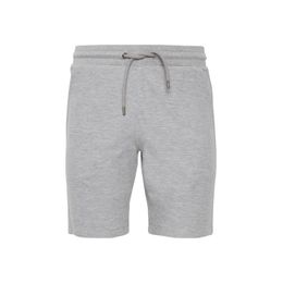 !Solid Sweatshorts SOLID "Sweatshorts SDRobson", Herren, Gr. M, N-Gr, grau (light grau melange), Obermaterial: 80% Baumwolle CO. 20% Polyester PES., Hosen Sweatshorts