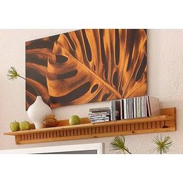 Wandboard OTTO HOME "Lisa", beige (natur gebeizt, gewachst), B:130cm H:14cm T:14cm, Massivholz, Regale, Wandboard, aus sch&ouml;nem massivem Kiefernholz, in unterschiedlichen Farbvarianten