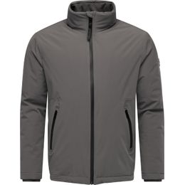 Outdoorjacke Ragwear "Outdoorjacke Colwie Warm YOUMODO", Herren, Gr. XXL, grau (stone grau), Obermaterial: 90% Nylon NY. 10% Elasthan EL. Obermaterial: Futter: 100% Polyester PES. 100% Polyester PES., Jacken Outdoorjacke
