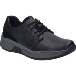 Sneaker Josef Seibel "Mitchell 02, schwarz", Herren, Gr. 41, schwarz, Obermaterial: 80% Rindsleder Leather cow. 20% Textilmaterial TEXMAT., Schuhe Sneaker