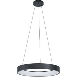 Eglo H&auml;ngeleuchte "MARGHERA-Z H&auml;ngelampe schwarz, ZigBee 3.0, Pendellampe, Disco-Modus", schwarz, &Oslash; 60cm H: 110cm, 1 Stk., Leuchten, Timer, App/Sprachsteuerung Alexa, &lrm;&lrm;&lrm;&lrm;60x60x110cm, exkl. Fernbedienung, H&auml;ngeleuchte