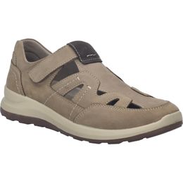 Slipper Josef Seibel "Marley 01, sand-kombi", Damen, Gr. 44, beige (sand, kombi), Obermaterial: 100% Rindsleder Leather cow., Schuhe Slipper