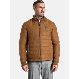 Steppjacke CHARLES COLBY "Steppjacke SIR LAWRENCE", Herren, Gr. 64, braun, Obermaterial: 100% Polyester COOLMAX PES(Coolmax)., Jacken Steppjacke