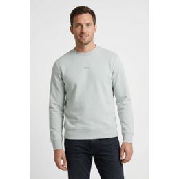 Sweatshirt BOSS Orange "WeSmallcrew", Herren, Gr. L, silber043, Sweatware, Obermaterial: 100% Baumwolle, relaxed fit, Rundhals, eingesetzt B&uuml;ndchen, Sweatshirts Sweatshirt, mit Logo auf der Brust