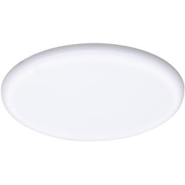 Paulmann LED Einbauleuchte "Veluna VariFit IP44 3-Stufen-dimmbar rund 4.000K Satin", wei&szlig;, 1, &Oslash; 21,5cm H: 1cm, 1 Stk., Leuchten, LED Einbaupanel IP44 3-Stufen-dimmbar rund 4.000K Satin, LED Einbauleuchte
