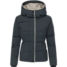 Winterjacke Ragwear "Winterjacke Gleama Melange YOUMODO", Damen, Gr. XS, grau (dunkelgrau), Obermaterial: 100% Polyester PES. Obermaterial: Futter: 100% Polyester PES. 100% Polyester PES., Jacken Winterjacke