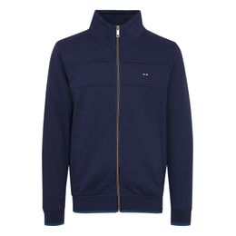 Sweatjacke FQ1924 "Sweatshirtjacke FQJules", Herren, Gr. M, blau (navy blazer), Obermaterial: 60% Baumwolle CO. 40% Polyester PES., normal, ohne Ausschnitt, Sweatjacken Sweatjacke