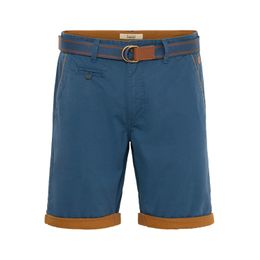 Chinoshorts Blend "Chinoshorts BHNeji", Herren, Gr. M, N-Gr, blau (ensign blau), Obermaterial: 100% Baumwolle CO., Hosen Chinoshorts