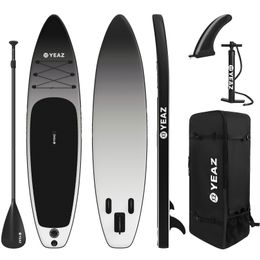 YEAZ SUP Board und Kit BLACK SANDS BEACH - EXOTRACE - SET