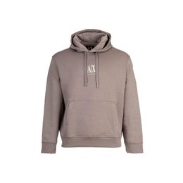 Sweatshirt Armani Exchange "Sweatshirt", Herren, Gr. M, beige, Obermaterial: 79% Baumwolle CO. 17% Polyester PES. 4% Elasthan EL., Sweatshirts Sweatshirt