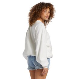 Sweatshirt Billabong "Aloha Kendal", Damen, Gr. S, wei&szlig;, Obermaterial: 45% Walkfrottier, 34% Walkfrottier, 21% Microfaser;, Sweatshirts Sweatshirt