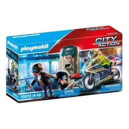 Playmobil Polizei-Motorrad: Geldr&auml;uberverfolgung