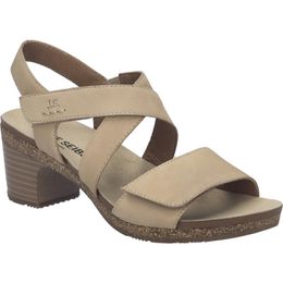 Sandale Josef Seibel "Grace 07, beige", Damen, Gr. 41, beige, Obermaterial: 100% Rindsleder Leather cow., Schuhe Sandale