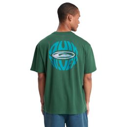 T-Shirt Quiksilver "Quikglobe", Herren, Gr. S, forest, Obermaterial: 100% Walkfrottier;, Shirts T-Shirt