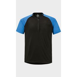 Sch&ouml;ffel Radtrikot SCH&Ouml;FFEL "CIRC Shirt Style Wetluga MNS", Herren, Gr. 46, 0999, schwarz, Oberstoff: 100% Polyester, Trikots Radtrikot