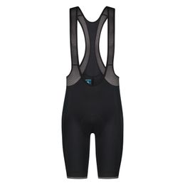 Fahrradhose Shimano "DINAMICO Bib Shorts", Herren, Gr. M, N-Gr, schwarz, Obermaterial: 78% Polyamid PA. 22% Elasthan EL., kurz, Hosen Fahrradhose
