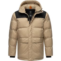 Steppjacke Ragwear "Steppjacke Mikkesh", Herren, Gr. M, grau (taupe), Obermaterial: 100% Polyester PES. 100% Nylon NY. Obermaterial: Futter: 100% Polyester PES. 100% Polyester PES., Jacken Steppjacke