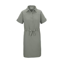 Sommerkleid Killtec "KOS 50 WMN DRSS", Damen, Gr. 42, Normalgr&ouml;&szlig;en, gr&uuml;n (helloliv), Oberstoff: 100% Polyester, Futter: 100% Polyester, Kleider Sommerkleid, Leichtes Sommerkleid, schnelltrocknend, bequem, Kordelzug u Taschen